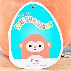 Squishmallows | Toys | Squishmallow Elton The Orange Monkey 8 Ultrasoft ...